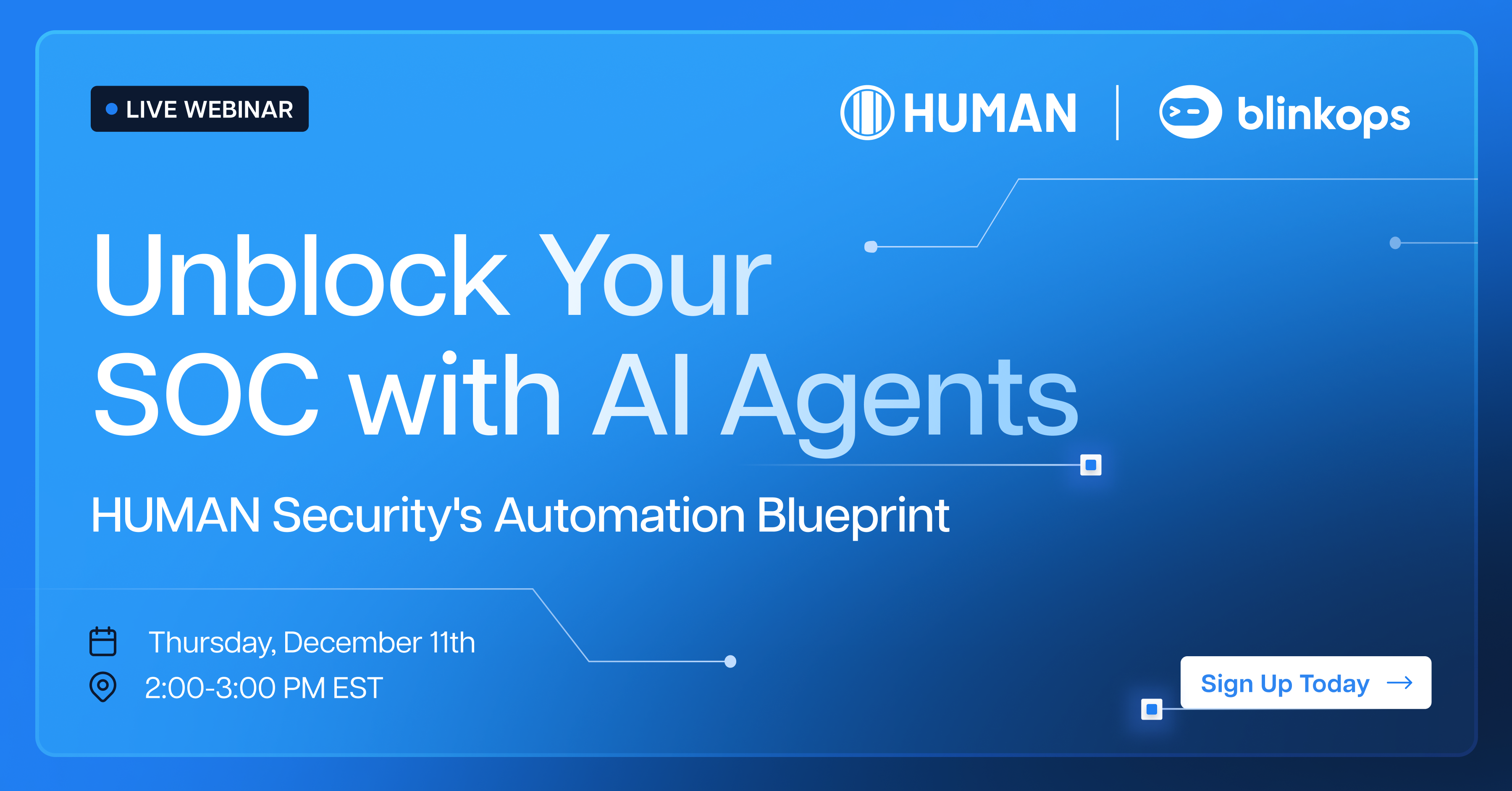 Unblock Your SOC with AI Agents | BlinkOps Webinar